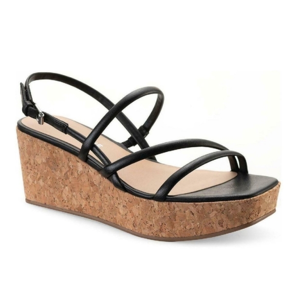 Sun + Stone | Shoes | Nib Sun Stone Bella Platform Wedge Sandals 75 ...